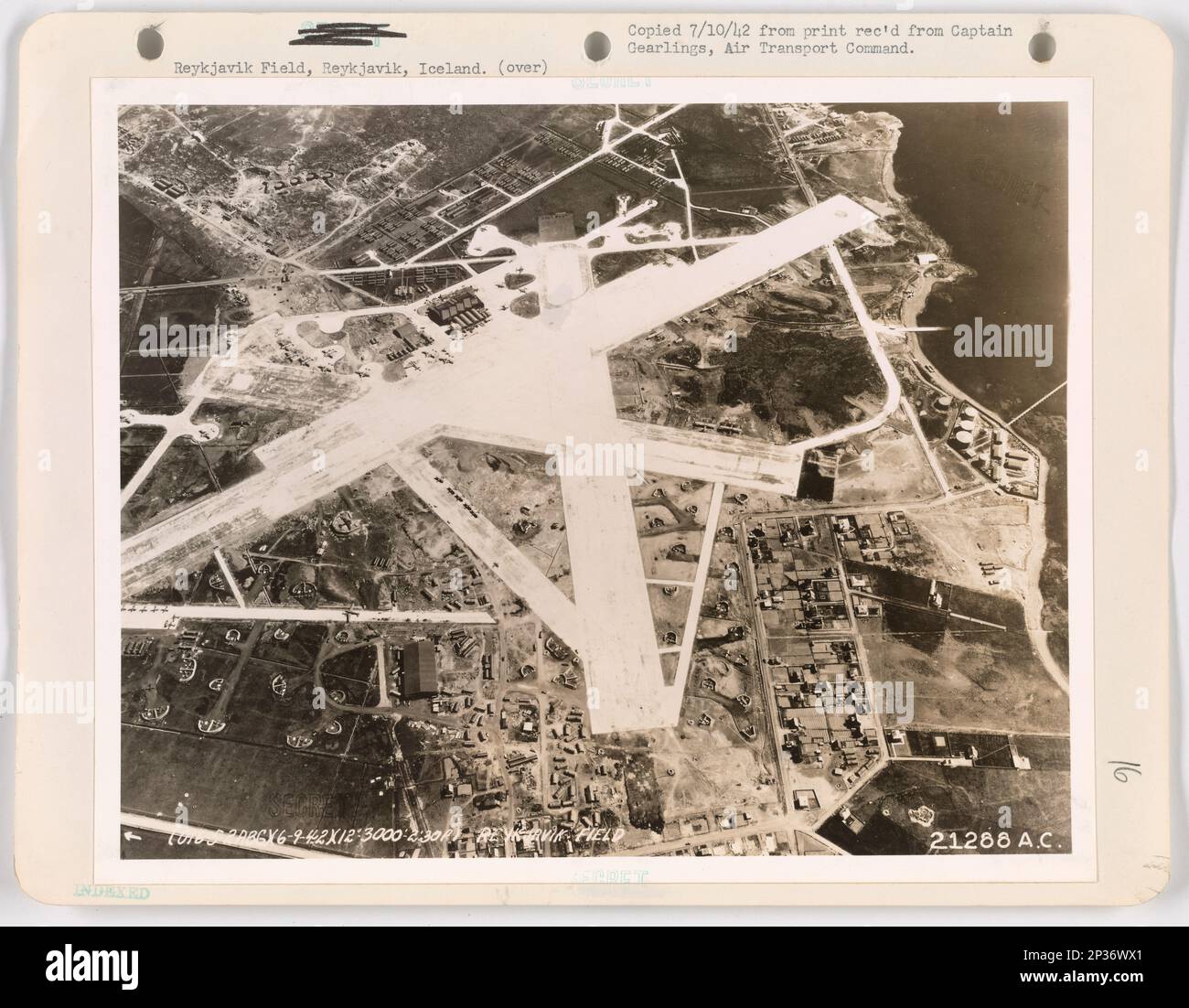 Landing Fields - Iceland, Aerial Photograph Stock Photo - Alamy