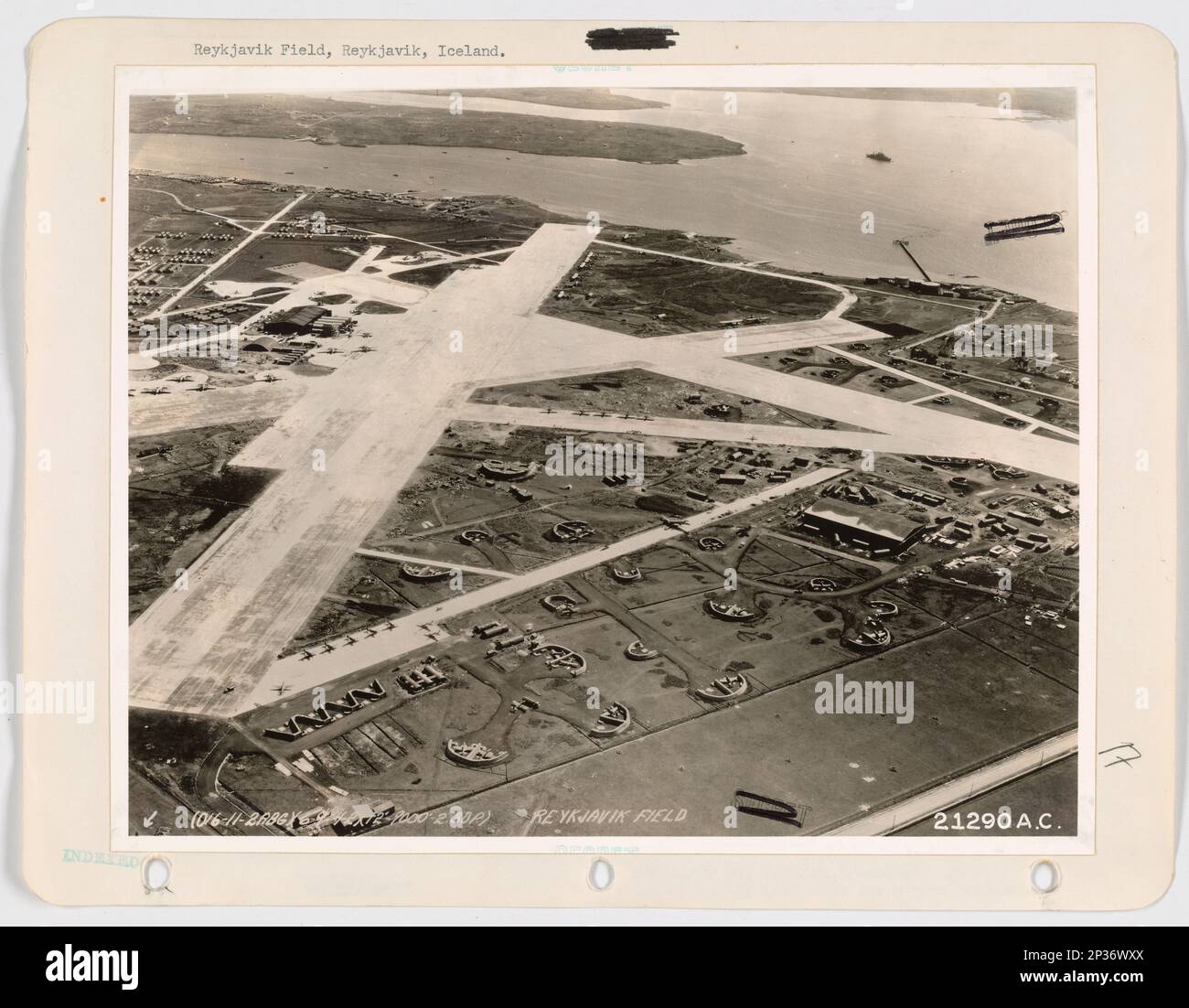 Landing Fields - Iceland, Aerial Photograph Stock Photo - Alamy