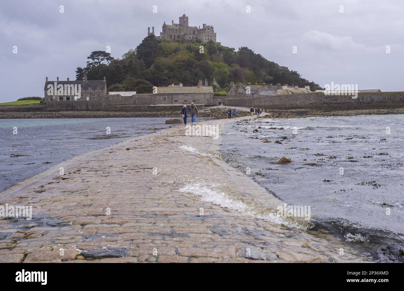 United kingdom it is united with marazion by man made causeway hi-res ...