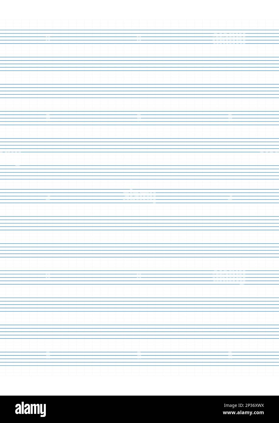 Graph paper. Printable grid paper with stave on a white background. A ...