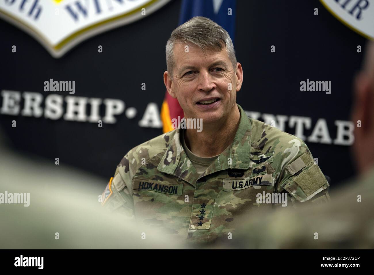 U.S. Army Gen. Daniel R. Hokanson, Chief of the National Guard Bureau ...