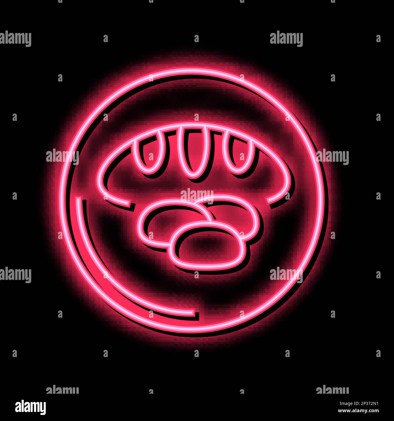 bakery department store neon glow icon illustration Stock Vector Image ...