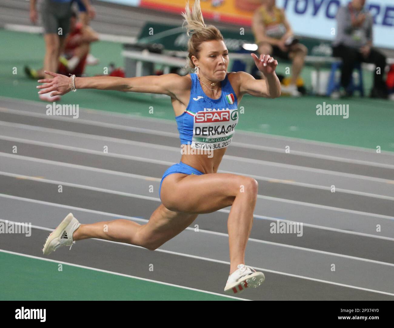 Istanbul, Turkey. 04th Mar, 2023. Dariya DERKACH of Italy Triple Jump ...