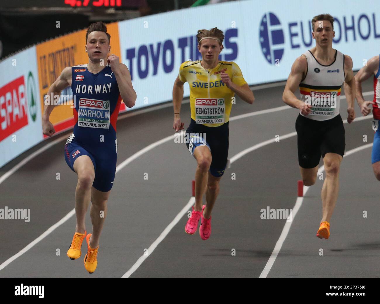 Istanbul, Turkey. 04th Mar, 2023. Karsten WARHOLM of Norway, Julien ...