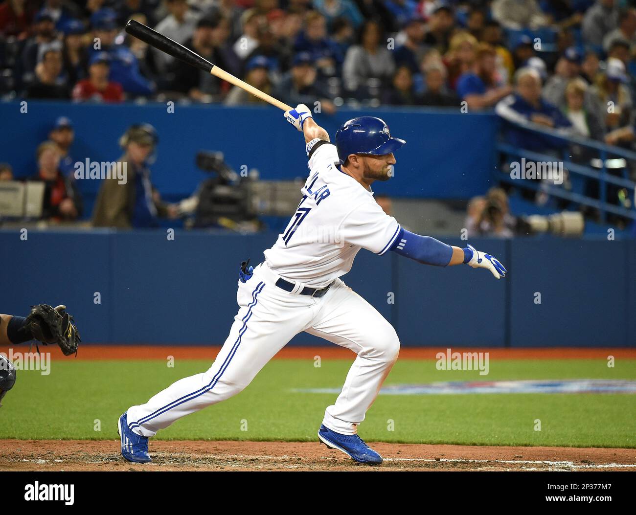 April 14, 2015: Toronto Blue Jays left fielder Kevin Pillar (11 ...