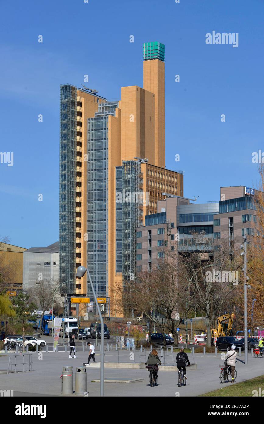 Atrium Tower, Potsdamer Platz, Tiergarten, Mitte, Berlin, Germany Stock ...