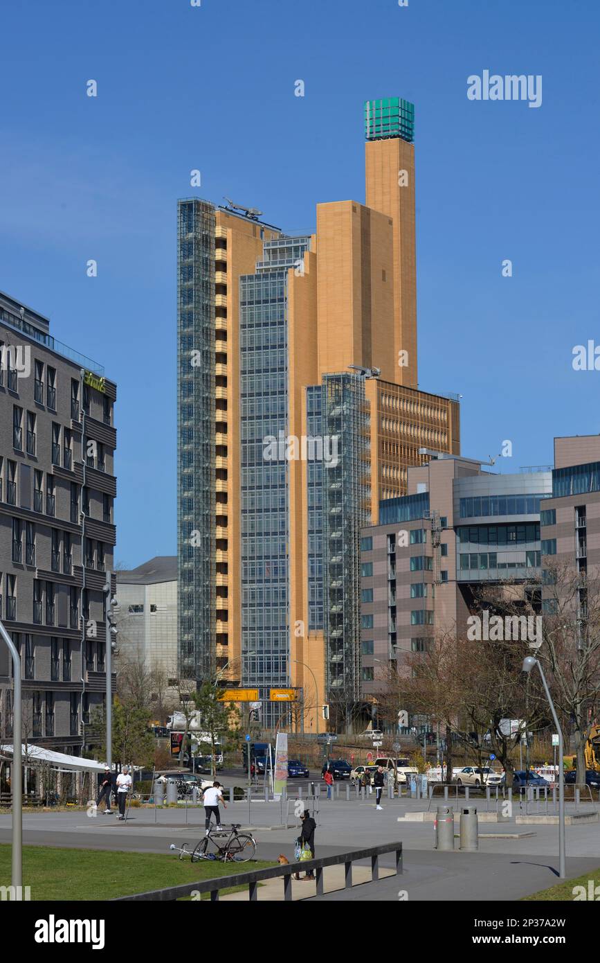 Atrium Tower, Potsdamer Platz, Tiergarten, Mitte, Berlin, Germany Stock ...