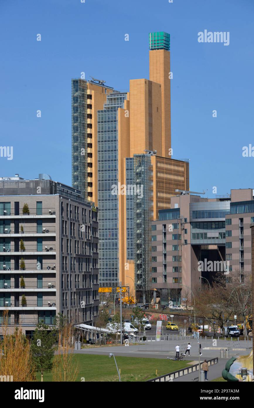 Atrium Tower, Potsdamer Platz, Tiergarten, Mitte, Berlin, Germany Stock Photo - Alamy