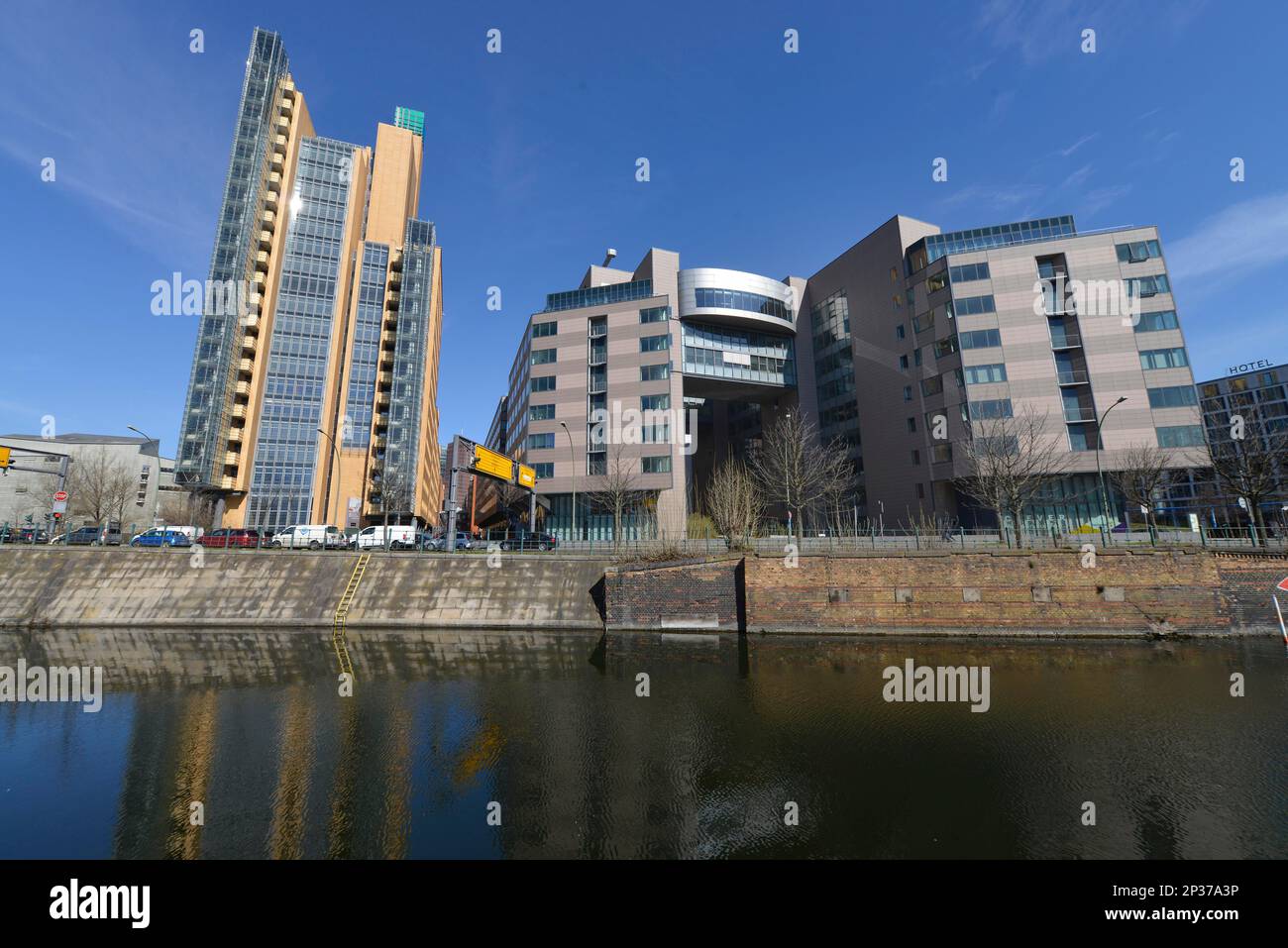 Atrium Tower, Potsdamer Platz, Tiergarten, Mitte, Berlin, Germany Stock ...