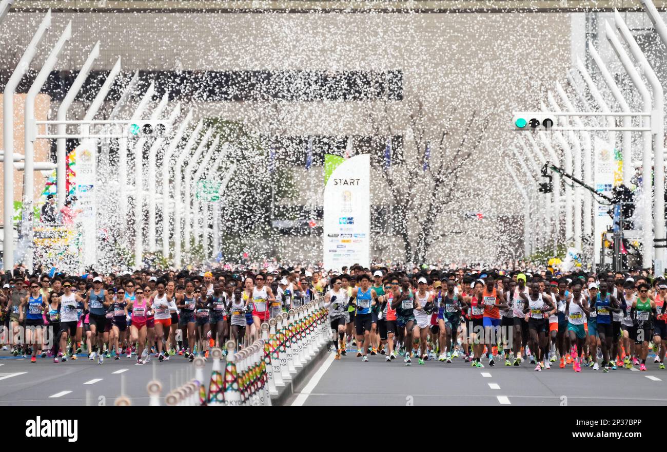 Tokyo marathon 2023 hi-res stock photography and images - Alamy