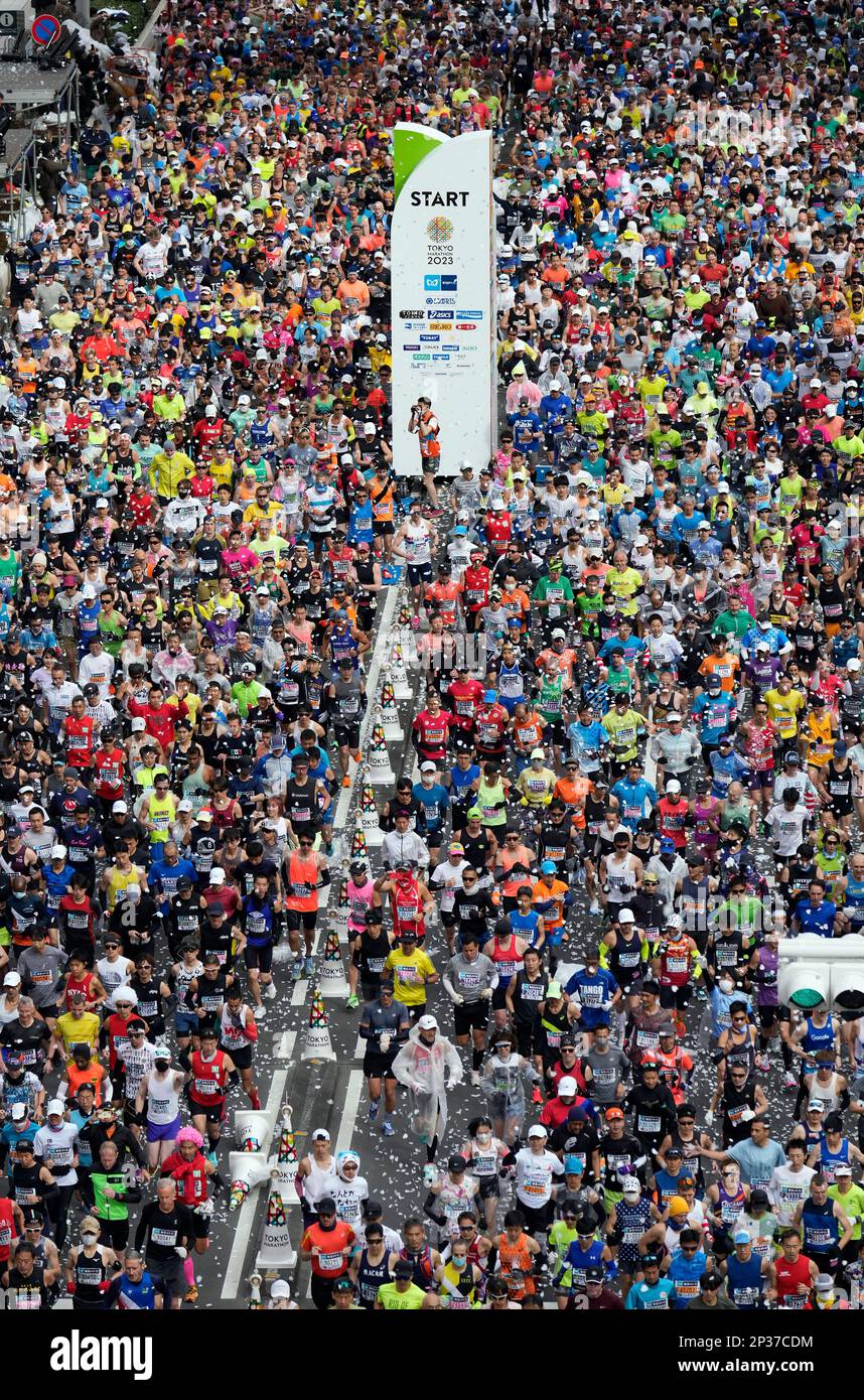 Tokyo marathon 2023 hi-res stock photography and images - Alamy
