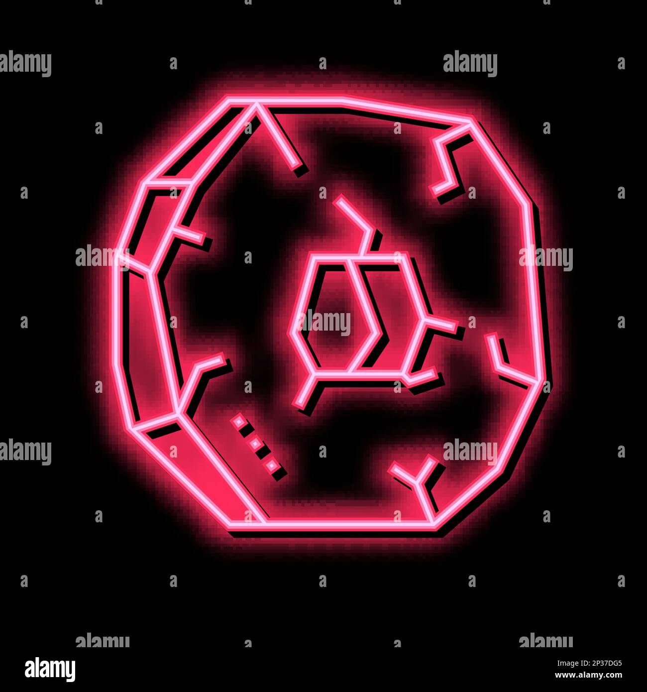 prehistoric megalithic stone coin color icon vector illustration Stock ...