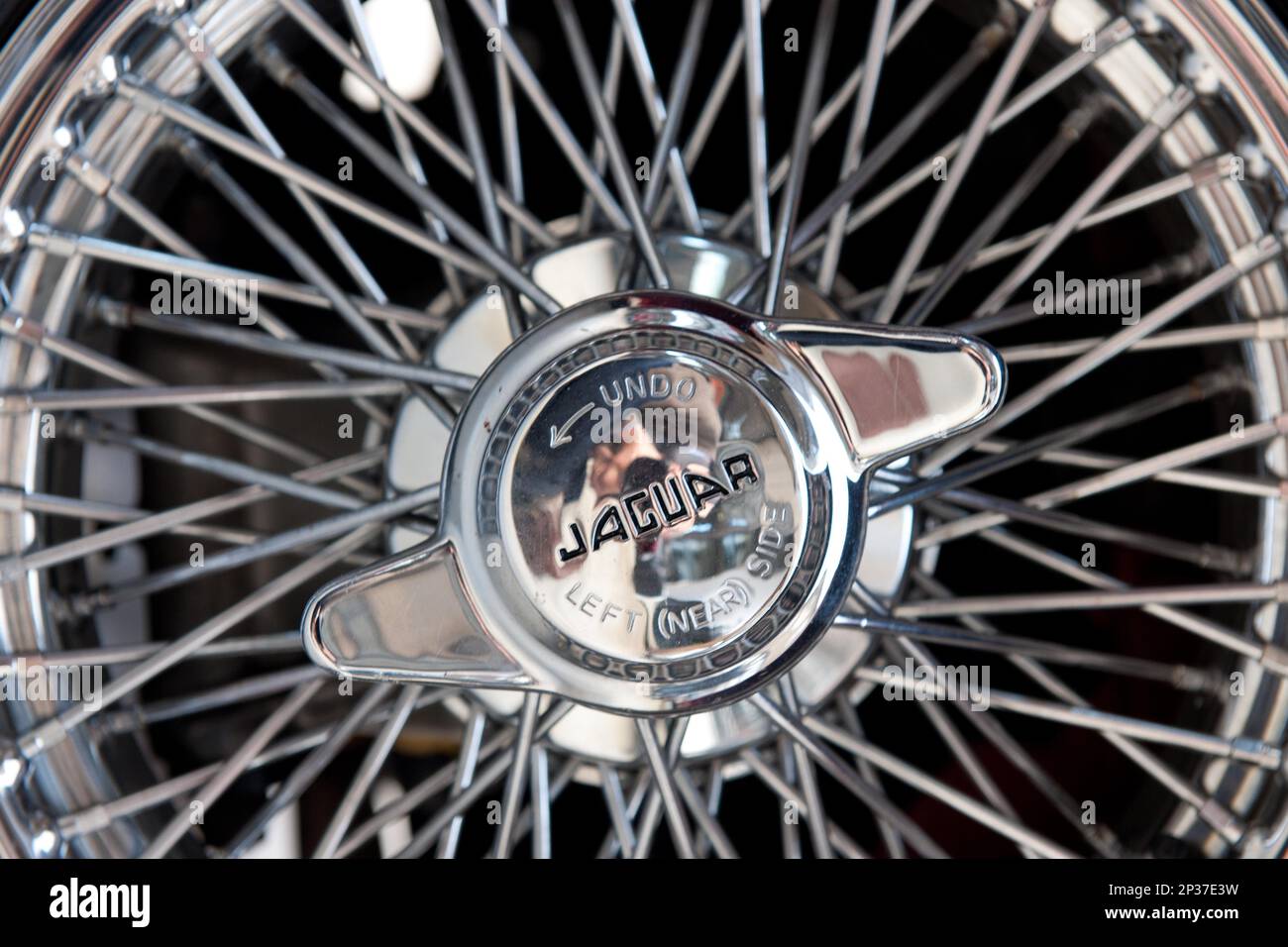 Classic Jaguar Spoke Rim, Jaguar E-Type, Classic Car, Sports Car ...