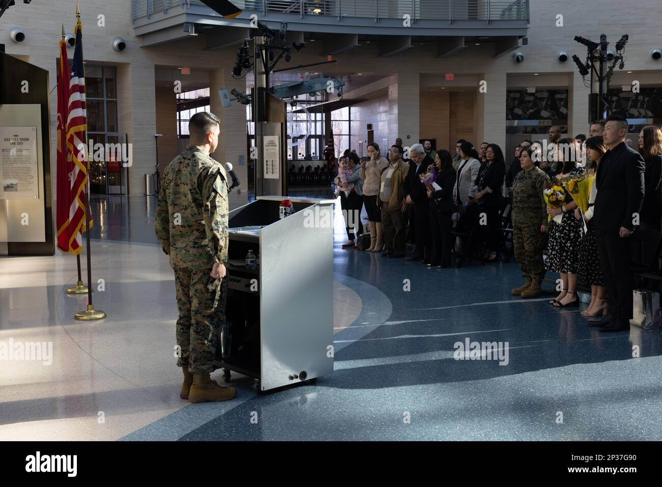 U.S. Marine Corps Master Gunnery Sgt. Anthony Welch, comptroller chief ...