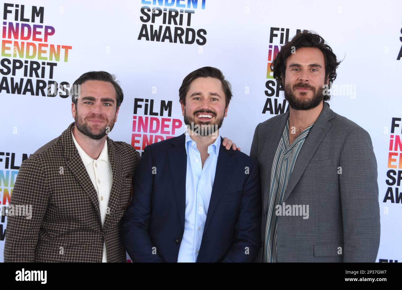 Santa Monica, California, USA 4th March 2023 (L-R) Andrew Corkin, Nick ...