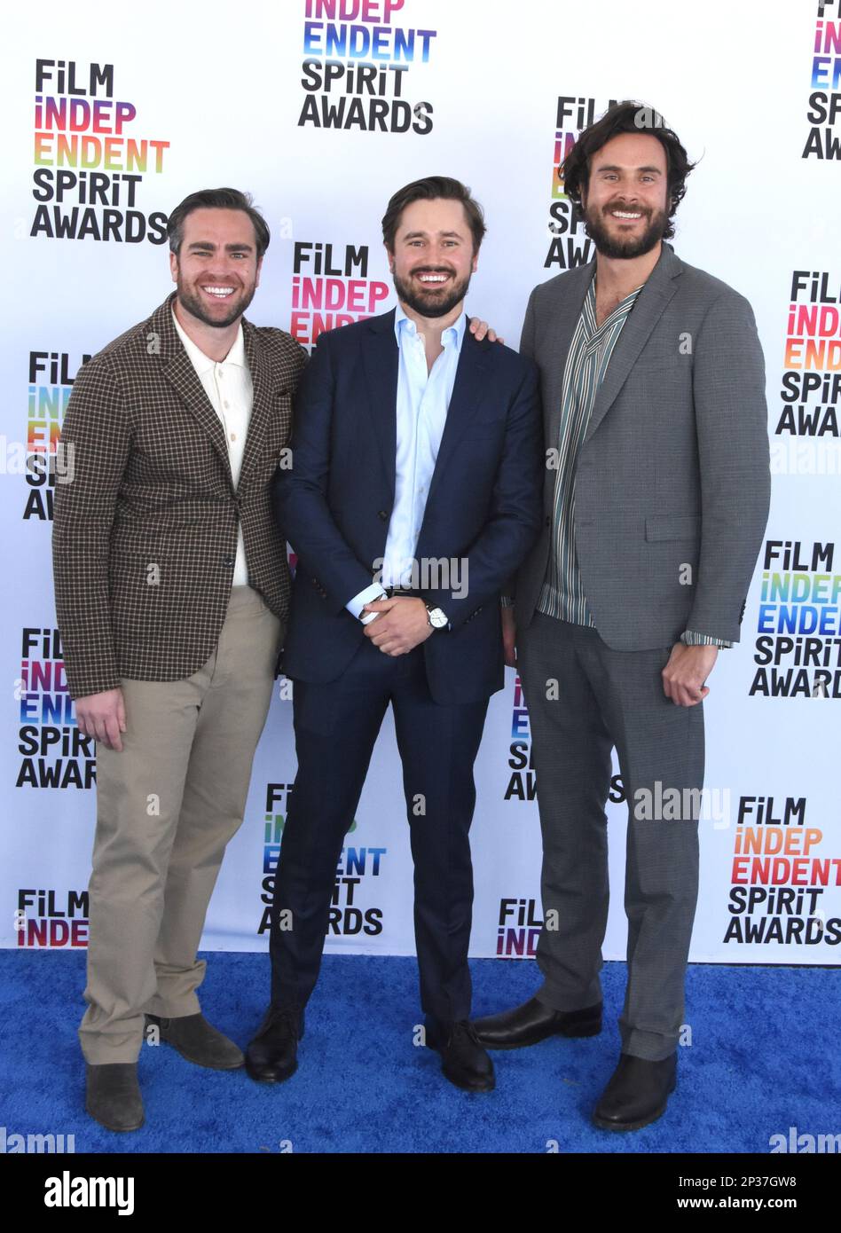 Santa Monica, California, USA 4th March 2023 (L-R) Andrew Corkin, Nick ...