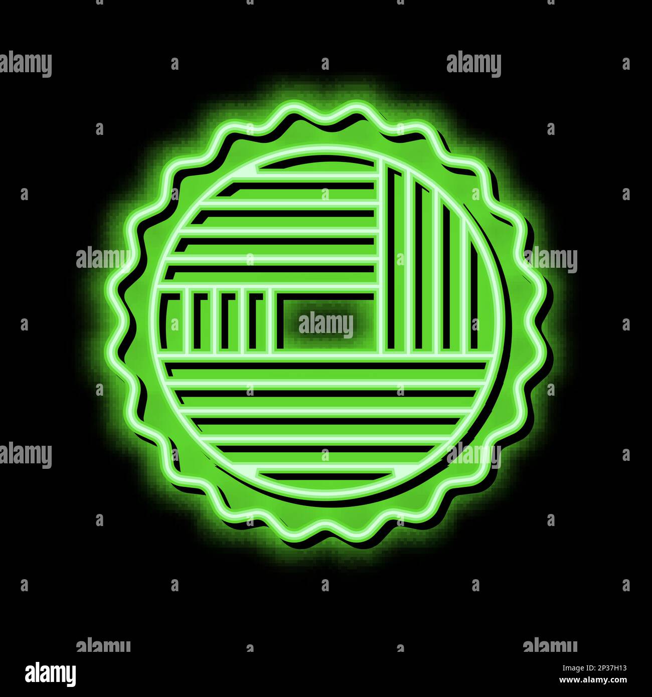 Wood Timber Neon Glow Icon Illustration Stock Vector Image And Art Alamy