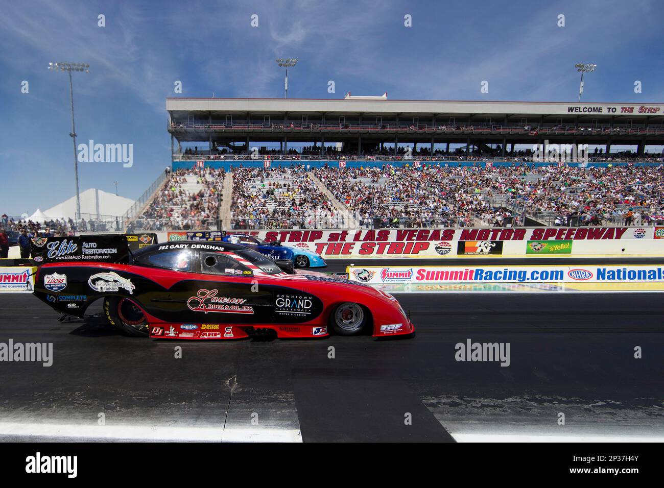 April 12, 2015: Gary Densham (782 FC) Dodge Charger NHRA Funny Car ...