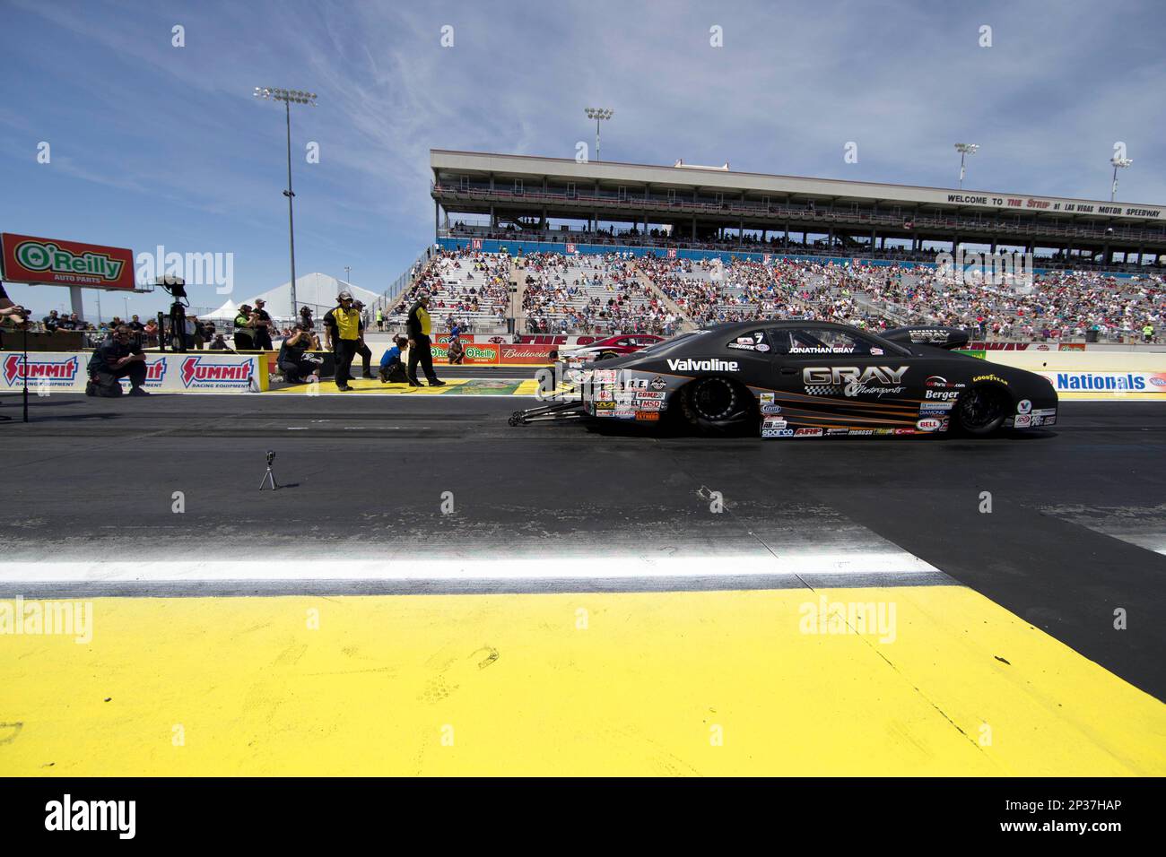 April 12, 2015: Jonathan Gray (7 PRO) Chevrolet Camaro NHRA Pro Stock ...