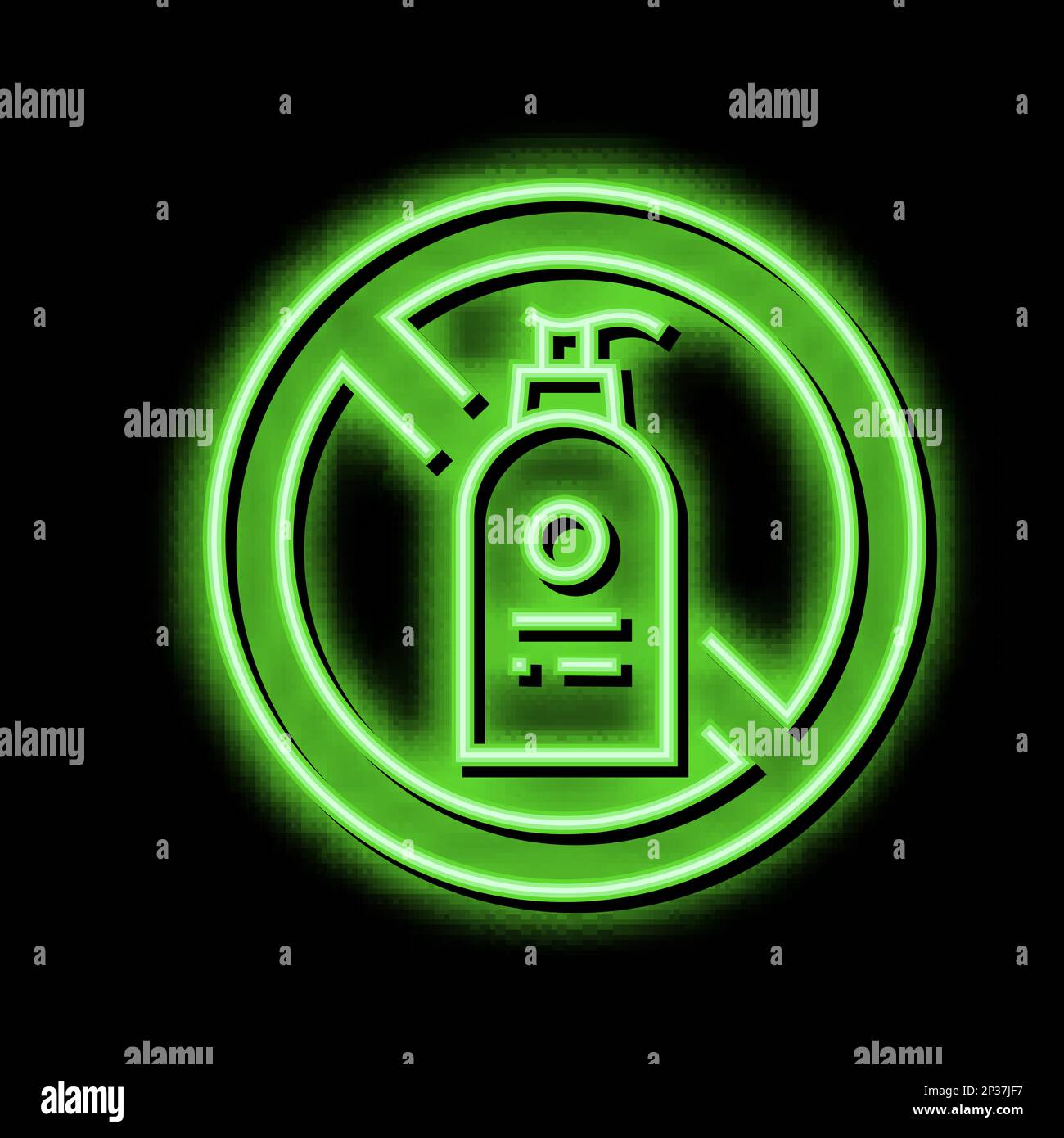 stop using liquid soap neon glow icon illustration Stock Vector Image ...