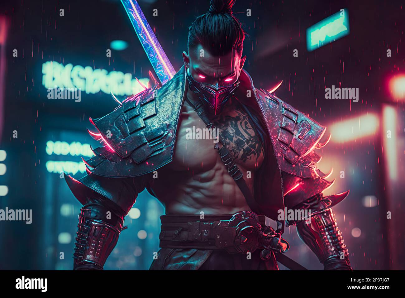 Mechanical samurai hi-res stock photography and images - Alamy