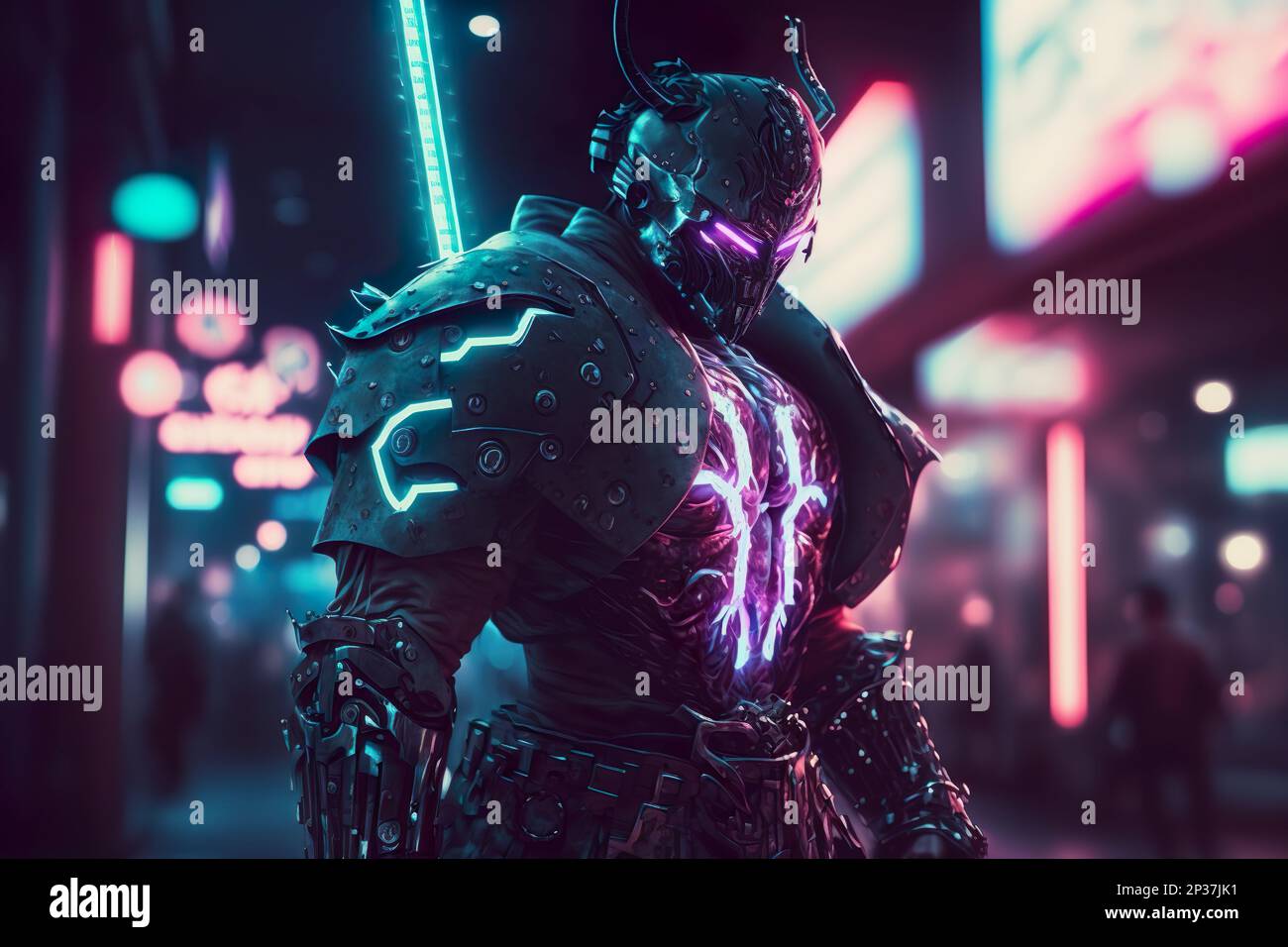 Mechanical samurai hi-res stock photography and images - Alamy