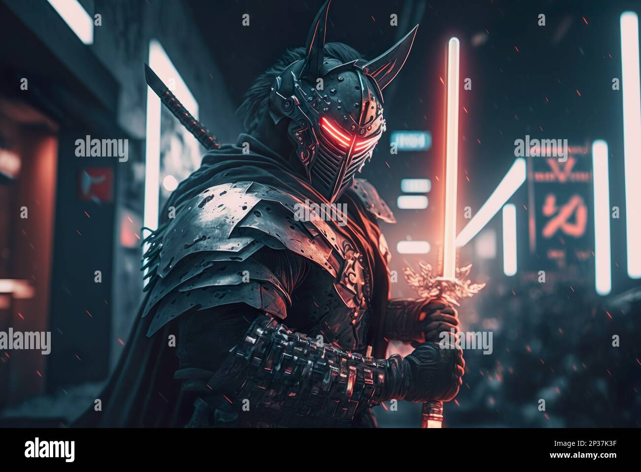 Samurai warrior sword soldier hi-res stock photography and images - Alamy