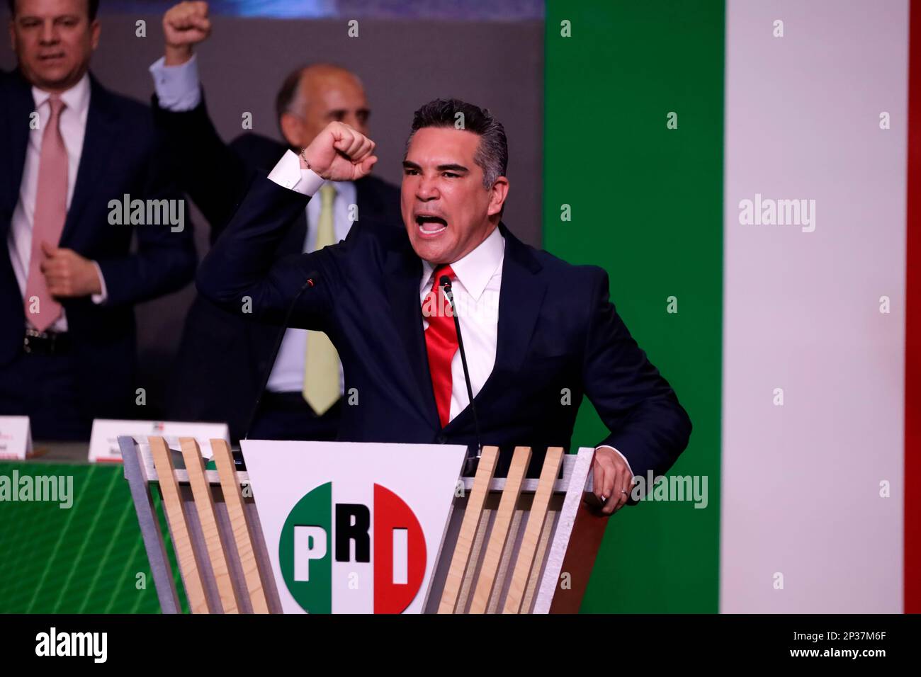 March 4, 2023, Mexico City, Mexico: The president of the Institutional ...