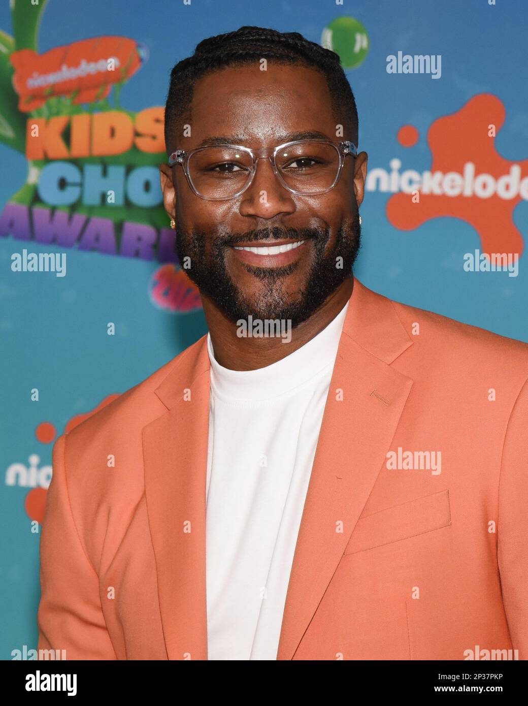 04 March 2023 - Los Angeles, California - Nate Burleson. Nickelodeon's ...