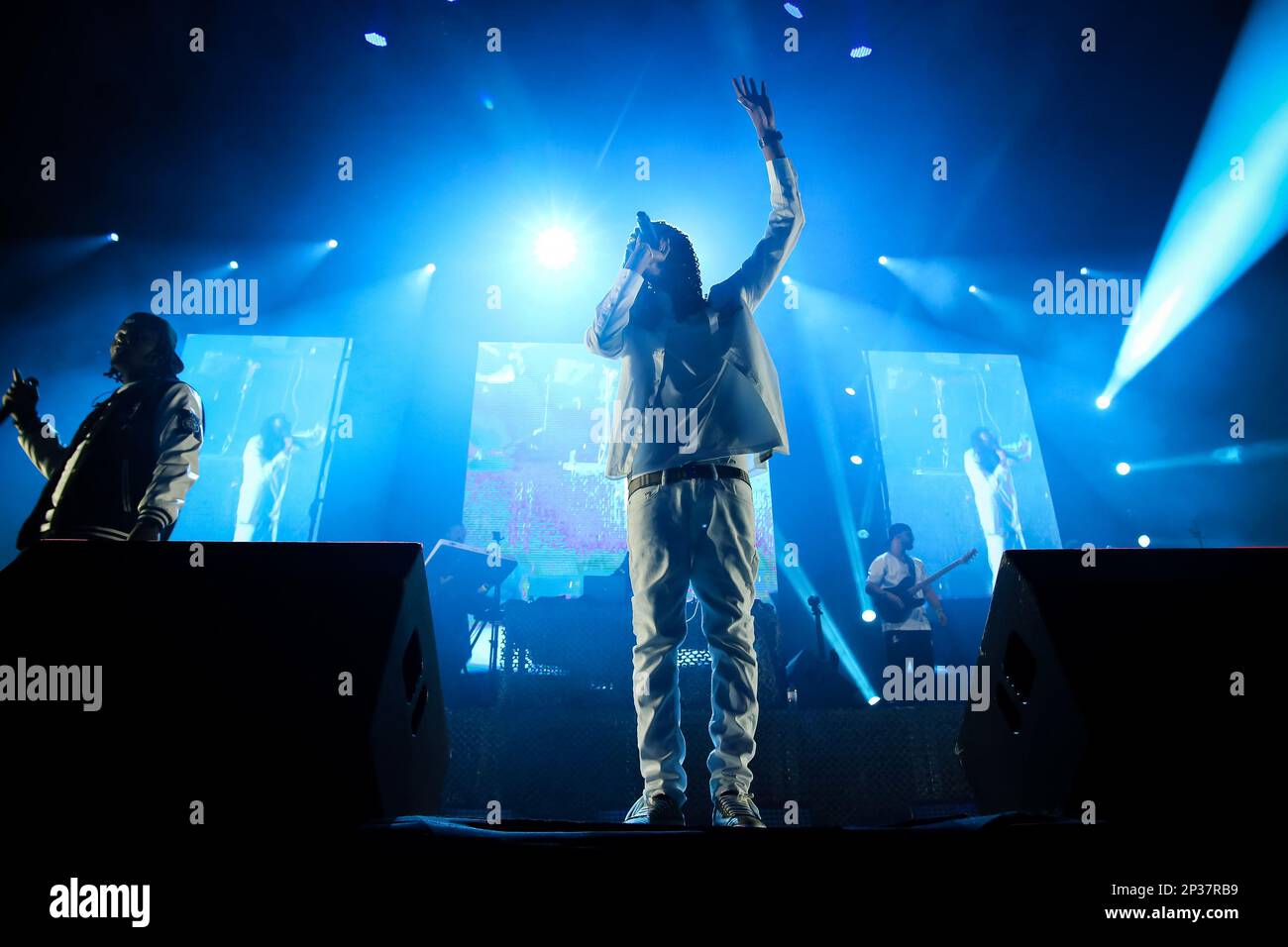 Porto, Portugal. 05th Mar, 2023. The rap group Wet Bed Gang, composed ...