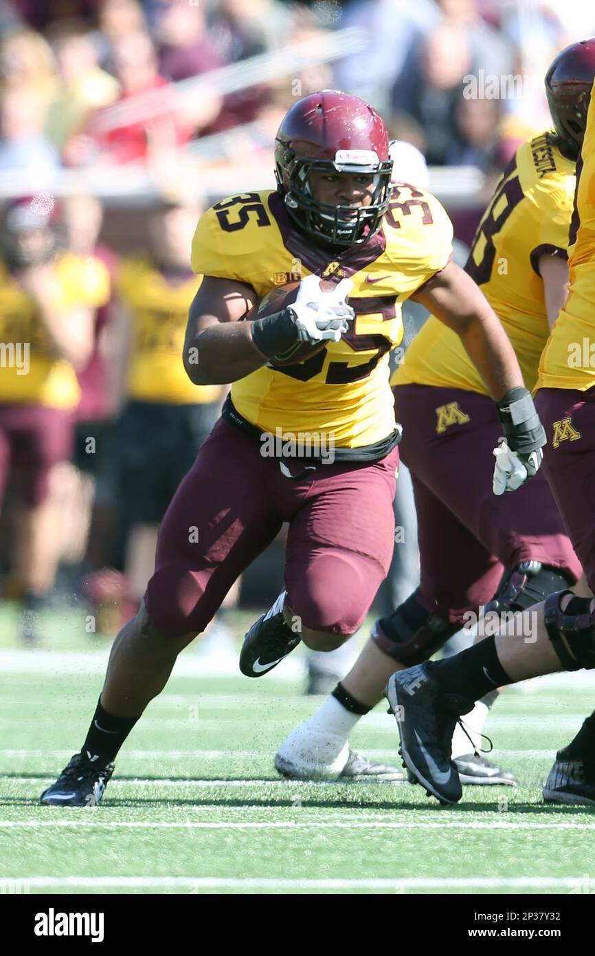 April 11, 2015 Minnesota Gophers Rodrick Williams Jr. running back (35 ...