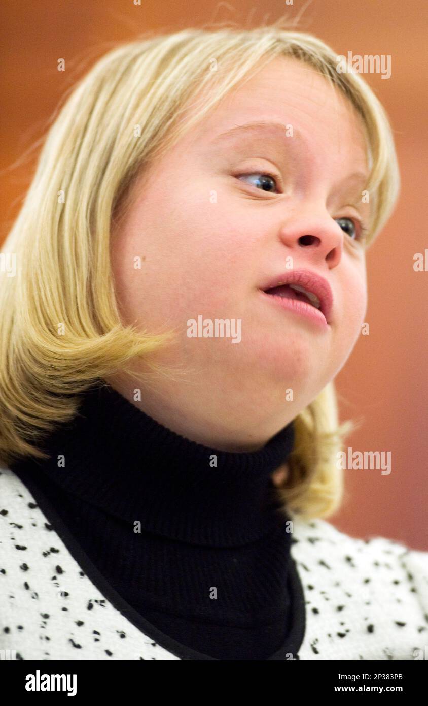 UNITED STATES - MARCH 16: Lauren Potter, 20, an actress from the ...