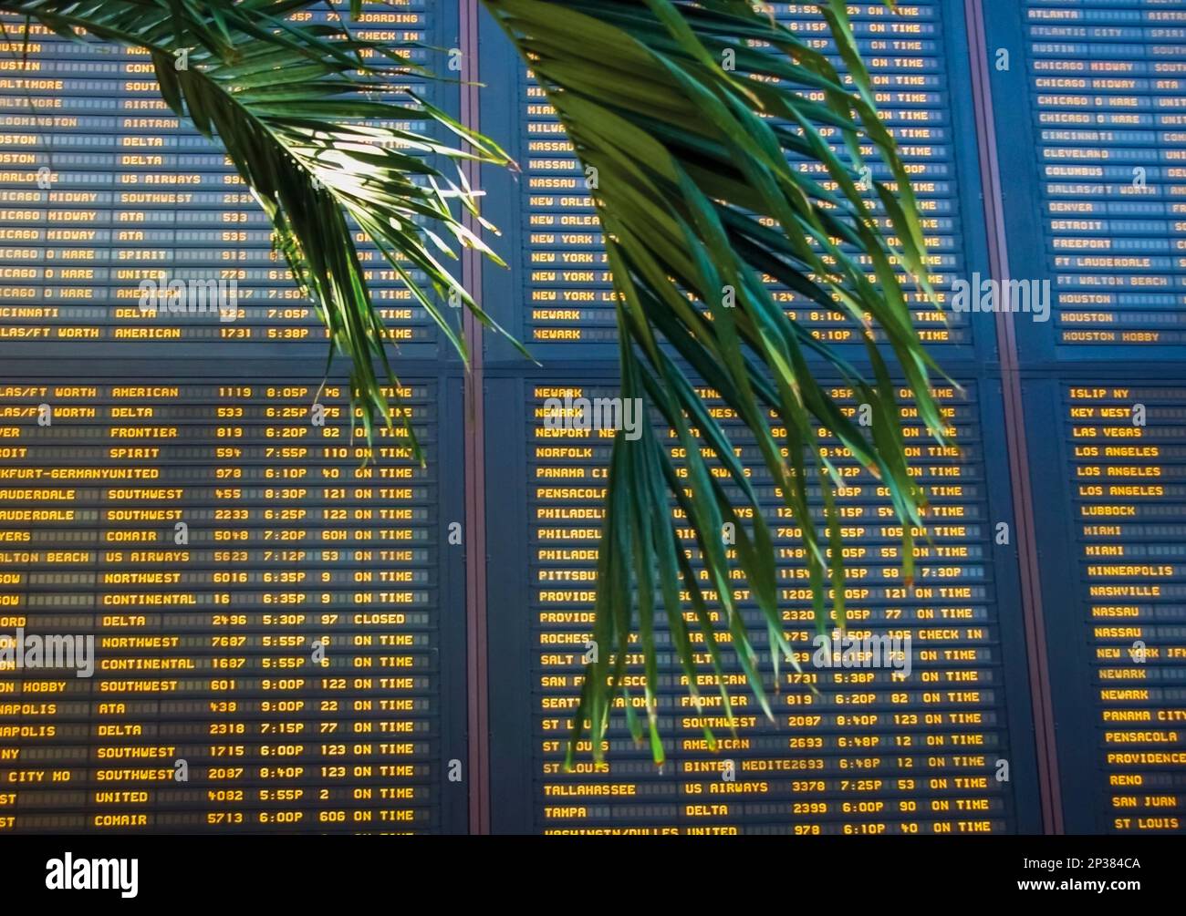 The hassles and views at the airport while traveling Stock Photo - Alamy