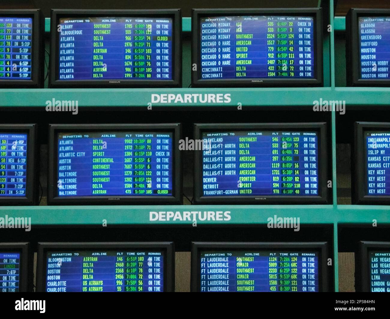 The hassles and views at the airport while traveling Stock Photo - Alamy