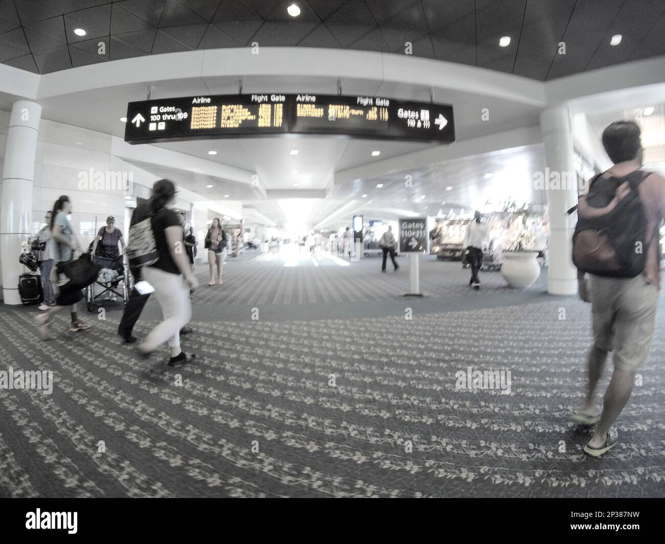The hassles and views at the airport while traveling Stock Photo - Alamy