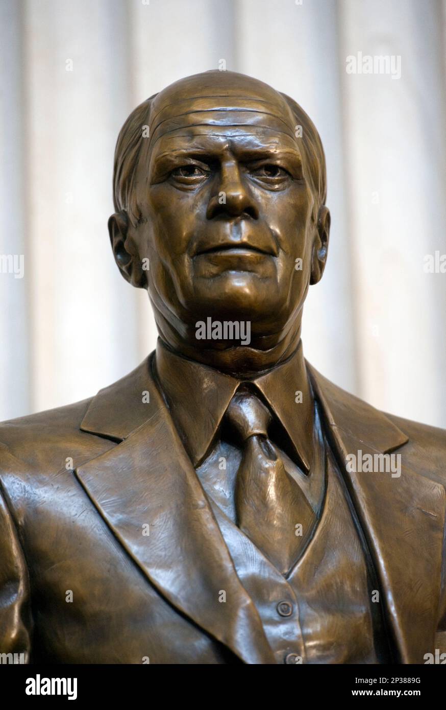 UNITED STATES - May 3: A statue of President Gerald Ford resides in the ...
