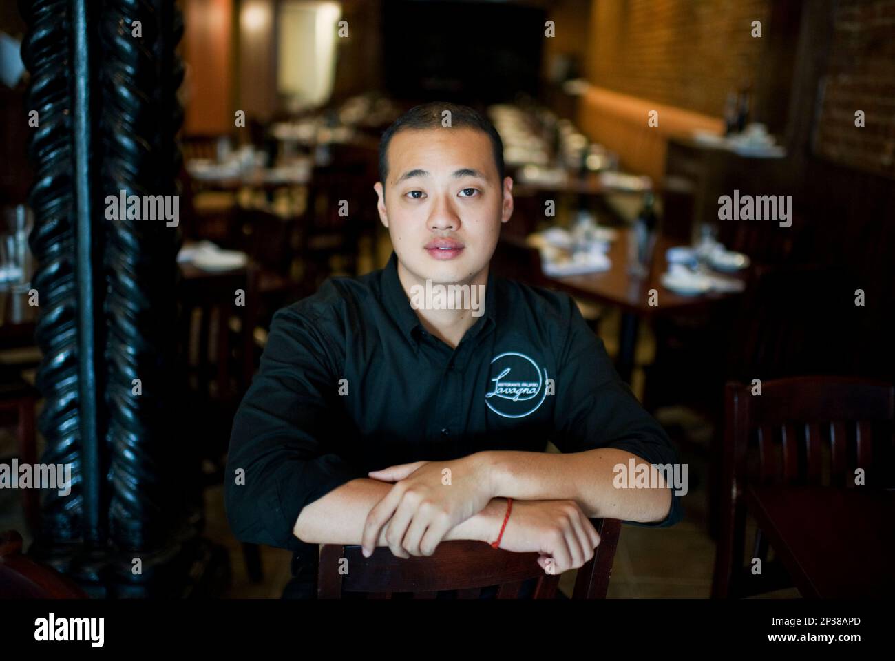 UNITED STATES - JULY 15: Stephen Cheung, owner, of Lavagne restaurant ...