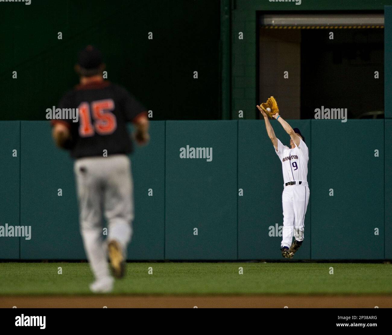 UNITED STATES - JULY 14: Rep. Adam Smith, D-Wash., catches a deep fly ...