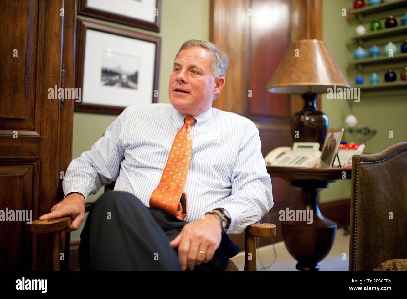 UNITED STATES - SEPTEMBER 15: Sen. Richard Burr, R-N.C., talks about ...