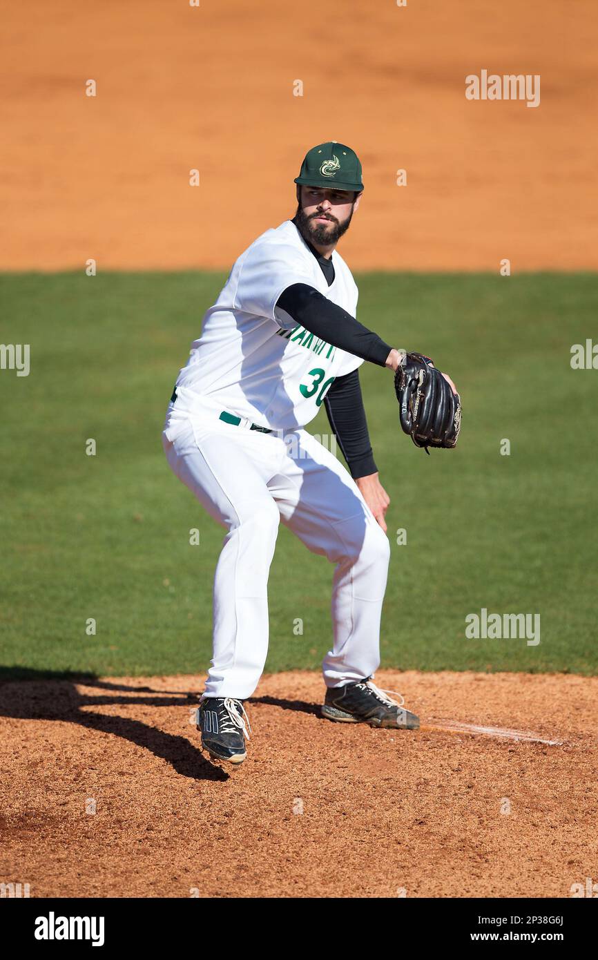 Charlotte 49ers starting pitcher J.D. Prochaska (30) in action against ...