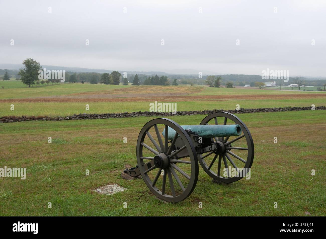 UNITED STATES -Sept 28: Gettysburg National Military Park. Seen here ...