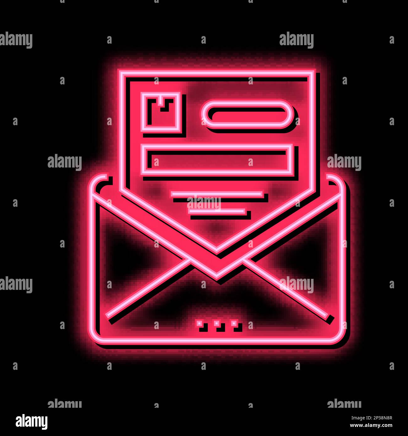 delivery notice color icon vector illustration sign Stock Vector Image ...