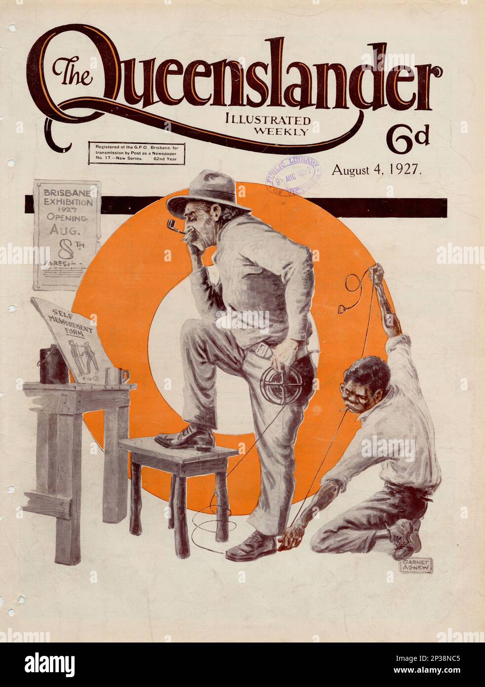 Front cover of the Queenslander magazine, featuring aspects of ...