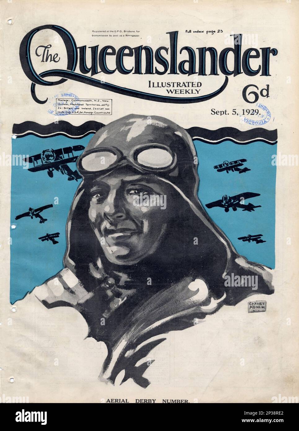 Front cover of the Queenslander magazine, featuring aspects of ...