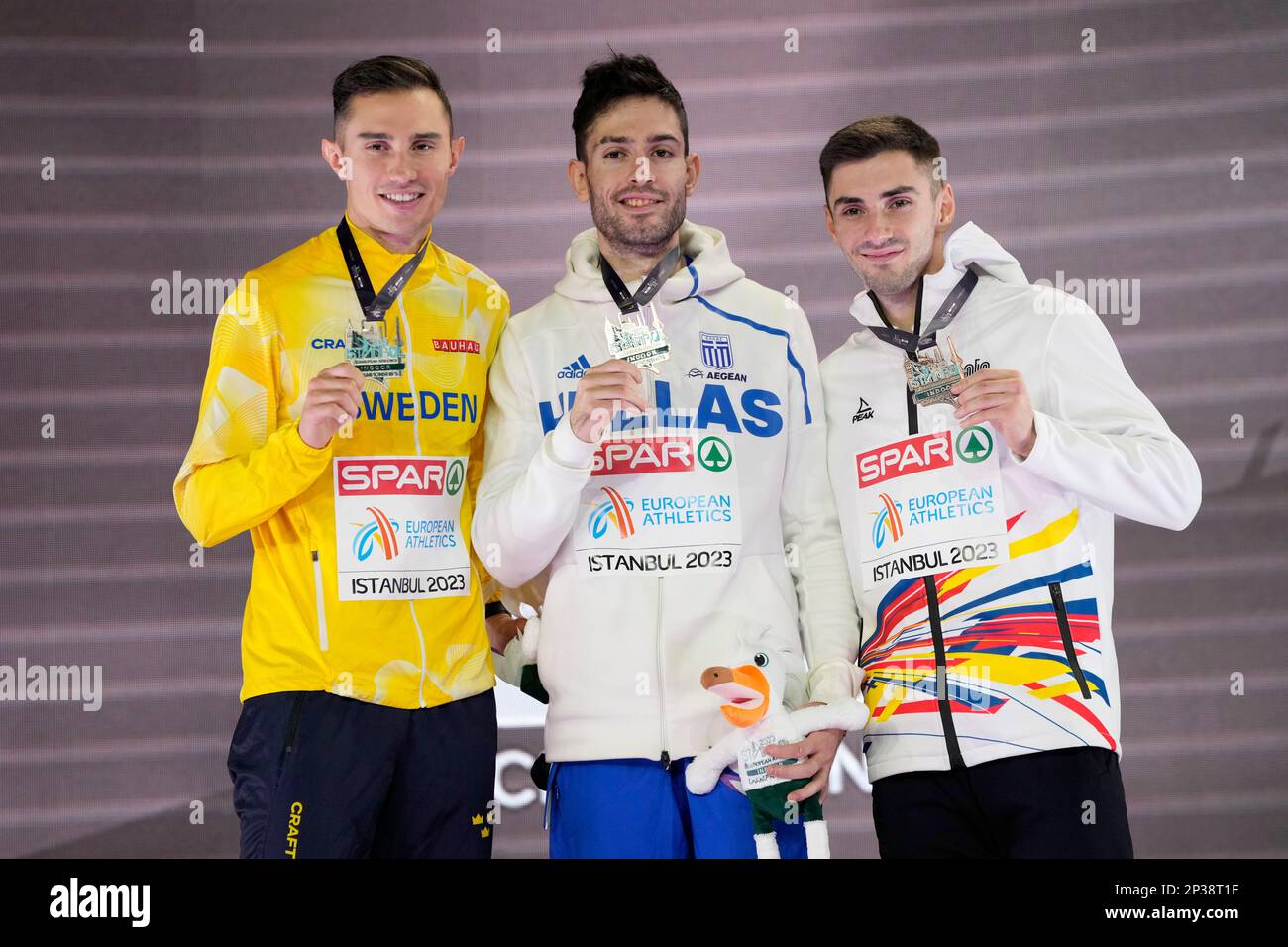 Silver medalist Thobias Montler, of Sweden, gold medalist Miltiadis ...