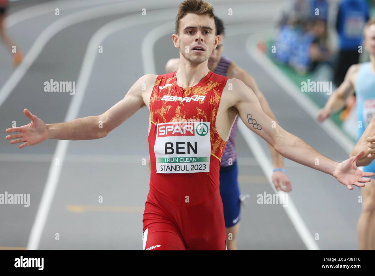 Adrian Ben of Spain, Semi Final 800 m Men Final during the European ...