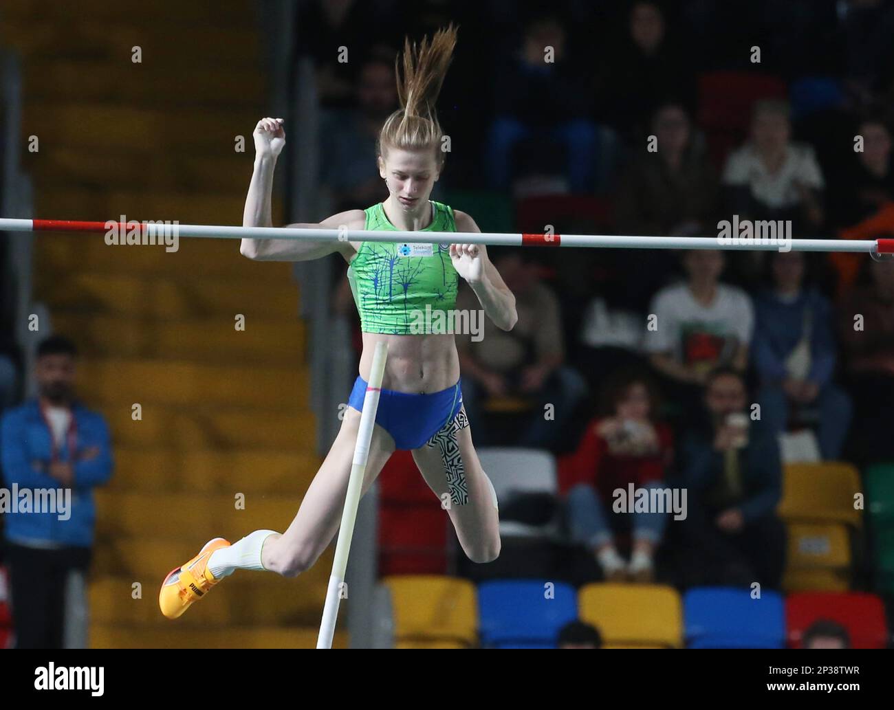 Tina Sutej of Slovenia, Final Pole Vault Women during the European ...