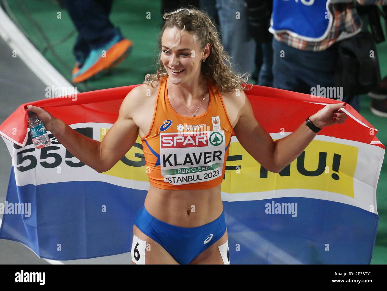 Lieke Klaver of Netherlands, 400m Women during the European Athletics ...