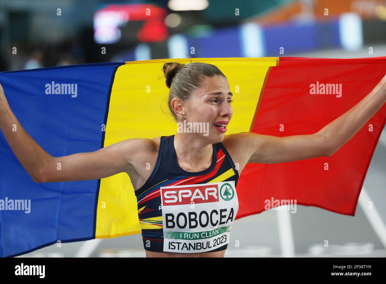 Claudia Mihaela Bobocea of Roumania, 1500m Women during the European ...