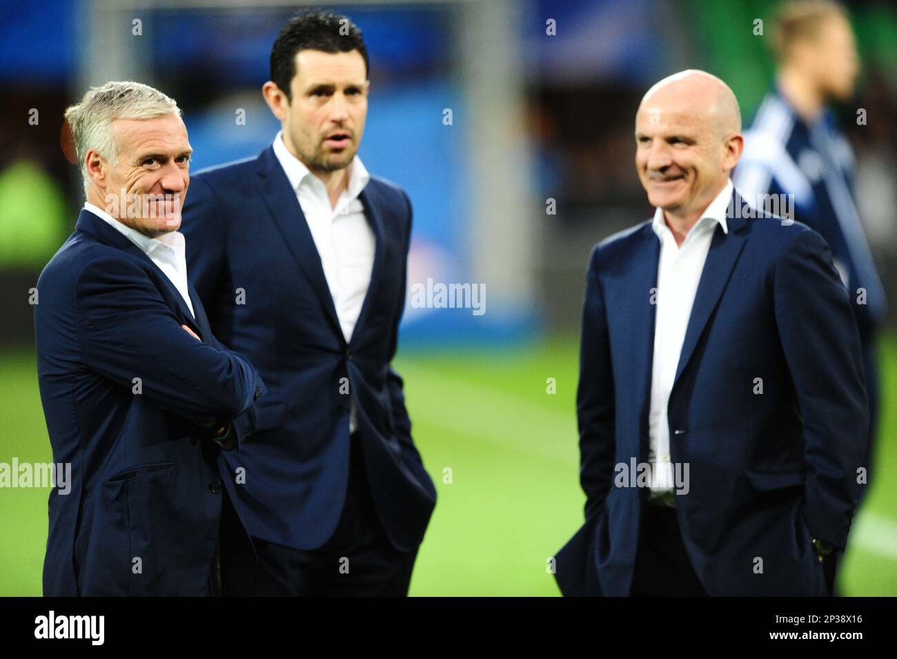 Didier DESCHAMPS / Franck RAVIOT / Guy STEPHAN - 29.03.2015 - France ...